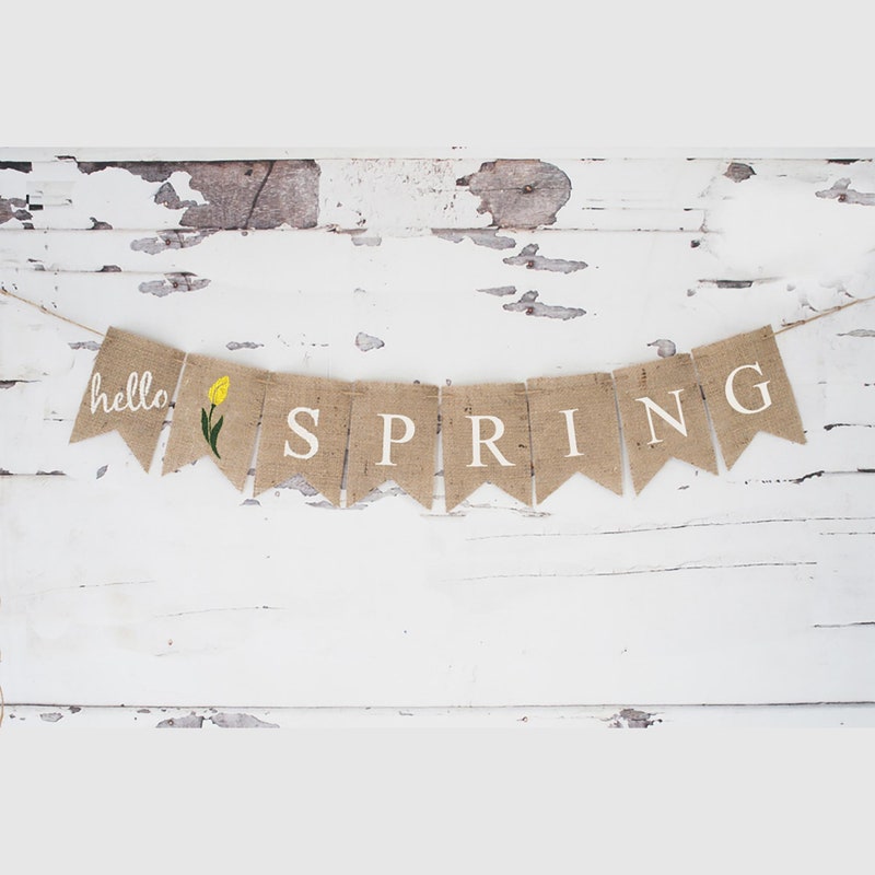 Spring Banner - Etsy