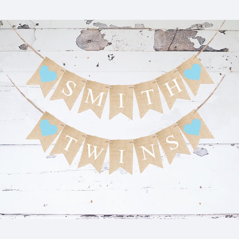 Twins Banner - Etsy