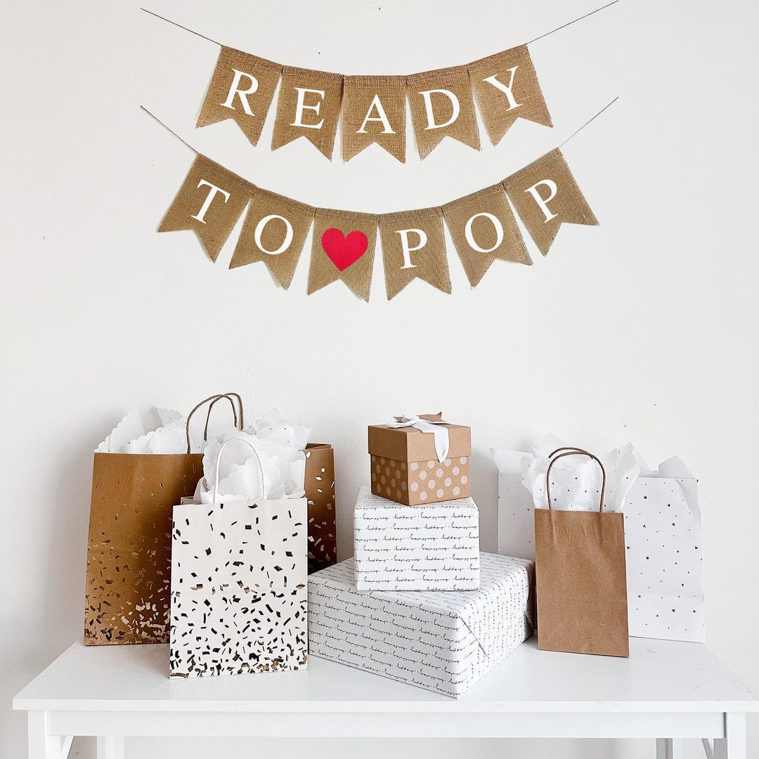 Ready to Pop Baby Shower | Pregnancy Announcement | Baby Shower Party ...