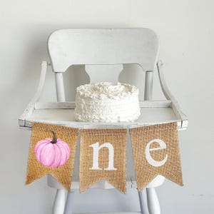Little Pumpkin | Pumpkin First Birthday | 1st Birthday Banner | High ...