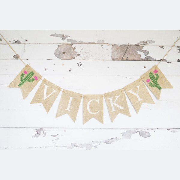 Cactus Banner - Etsy