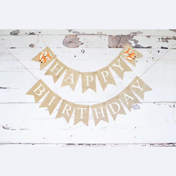 Fox Birthday Party - Etsy