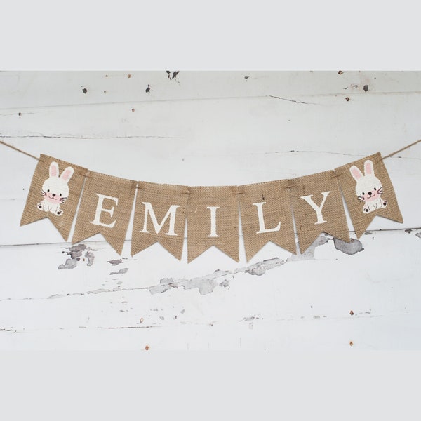 Bunny Banner - Etsy