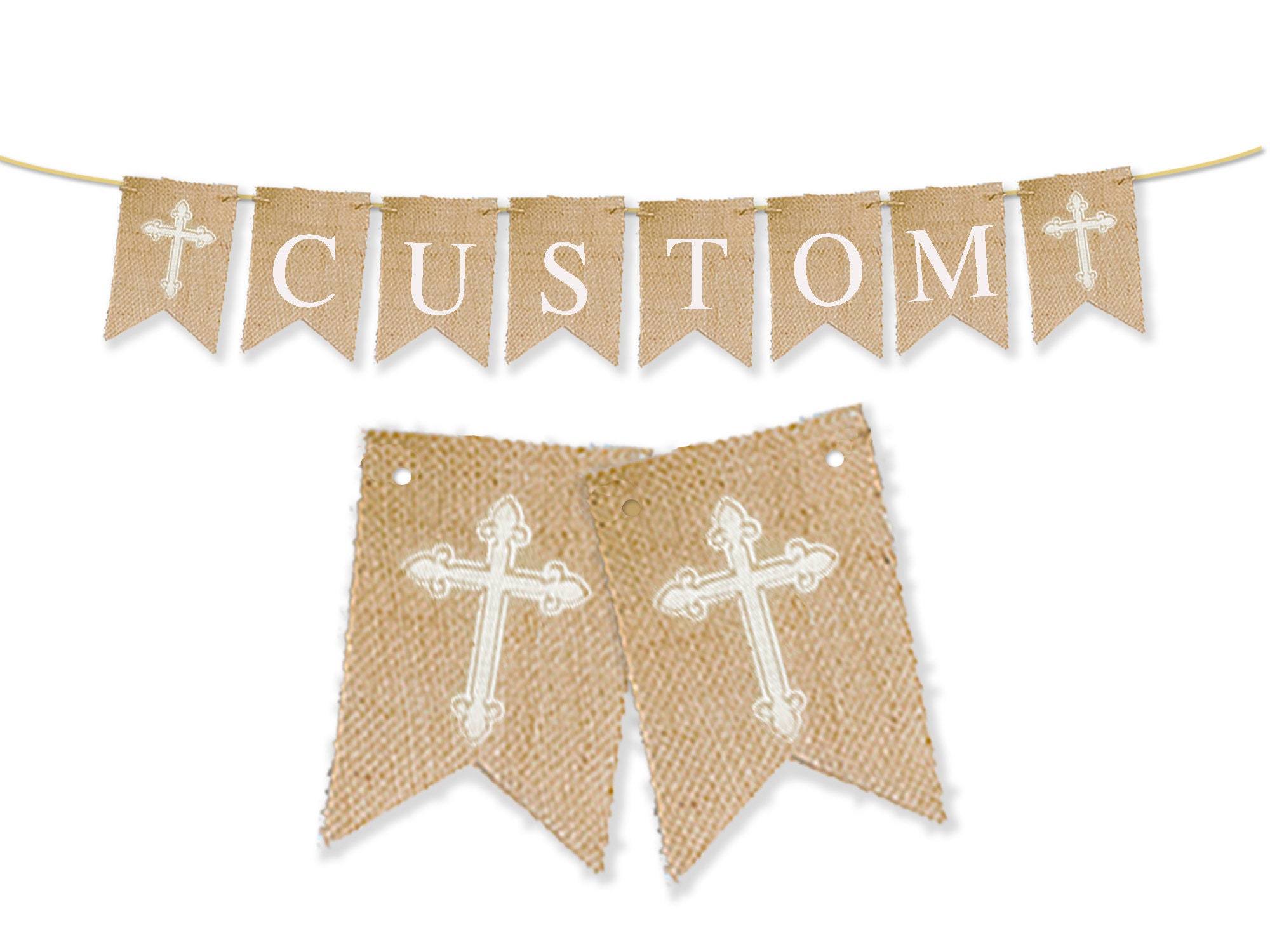 Confirmation Banner Custom Baptism Banner Christening | Etsy