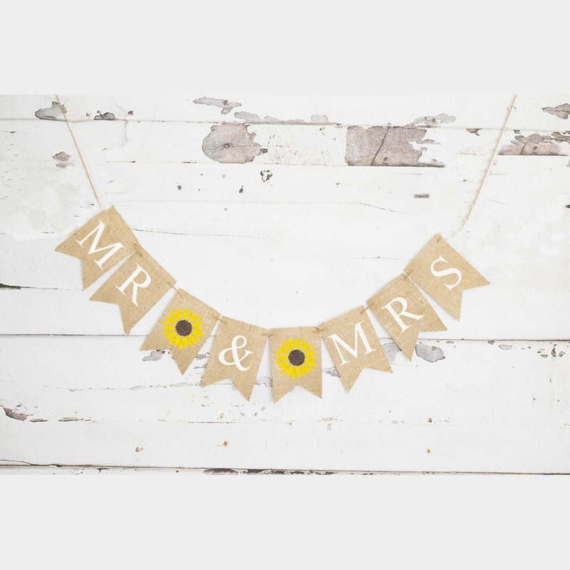 Burlap Sunflowers - Etsy