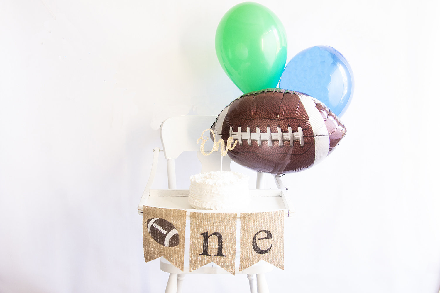 Football First Birthday Decor Football Party Decor Football | Etsy
