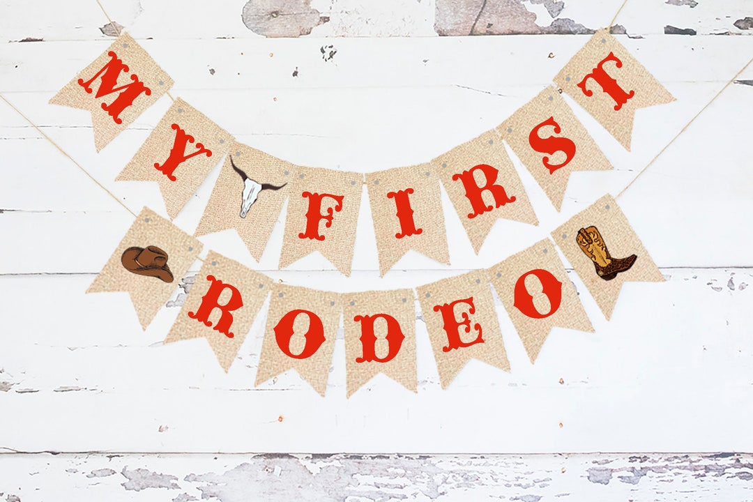 Western First Birthday Party Western Party Decor My First - Etsy