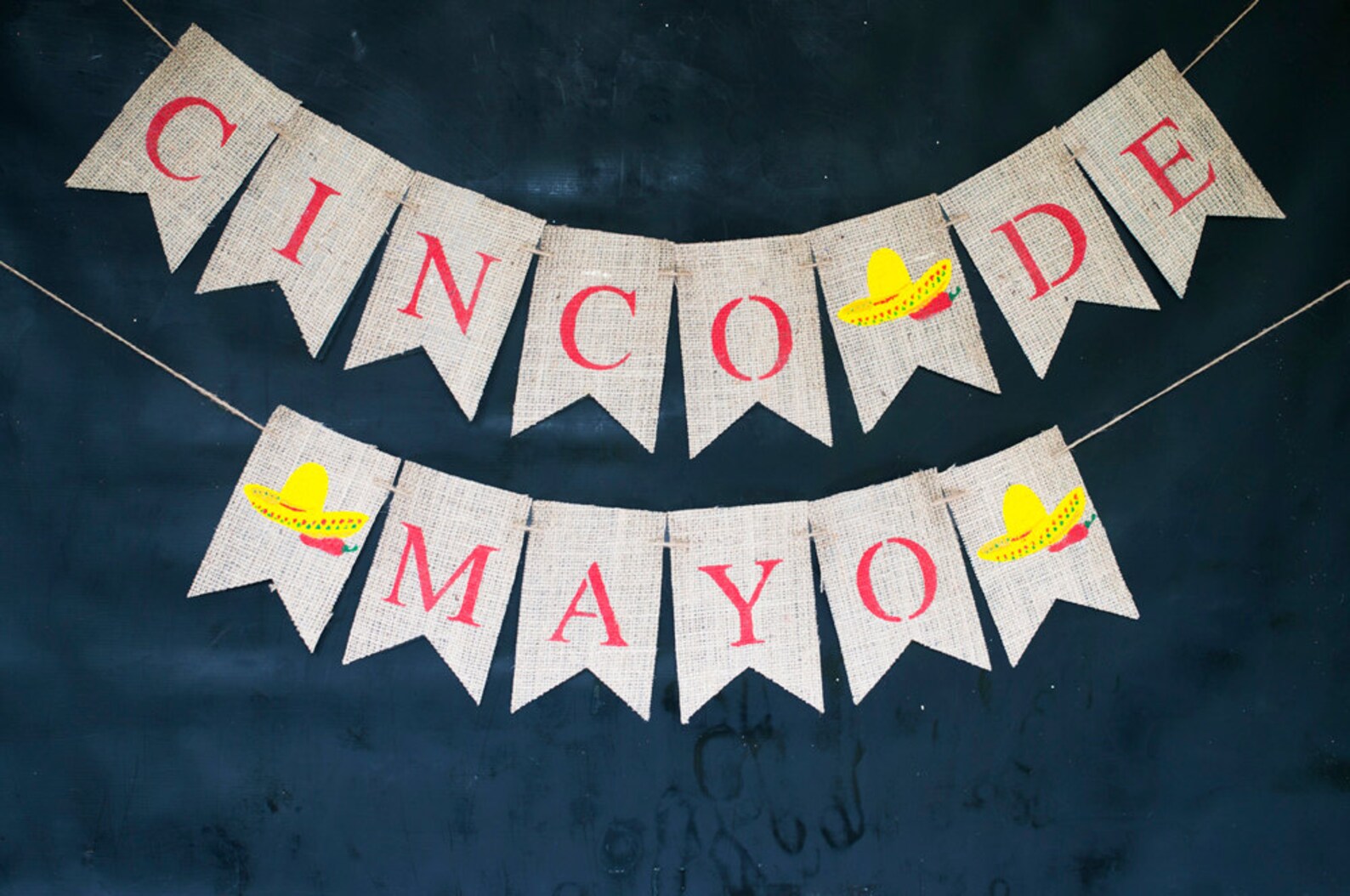 Cinco De Mayo Party Banner, May 5th Fiesta Decorations - Etsy