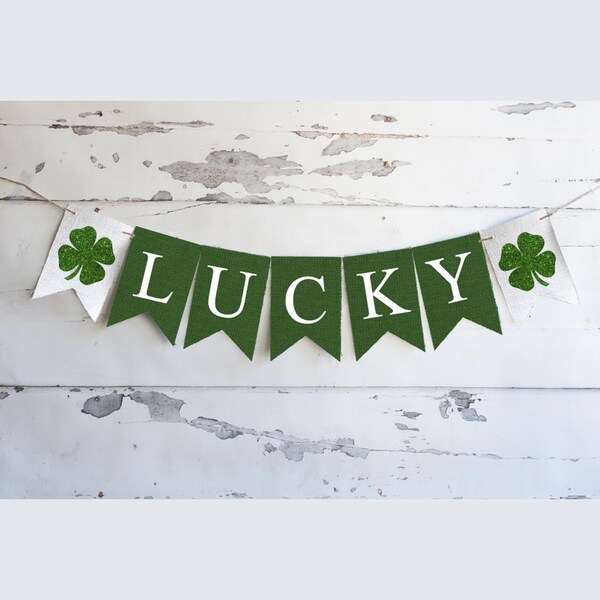 St Patricks Banner - Etsy