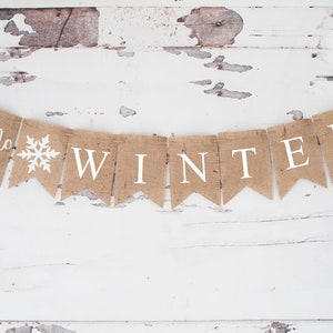 Winter Decoration, Christmas Decoration, Hello Winter Banner, Winter ...
