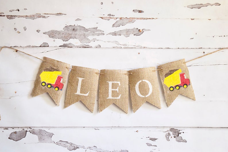 Construction Party Dump Truck Birthday Party Dump Truck Etsy