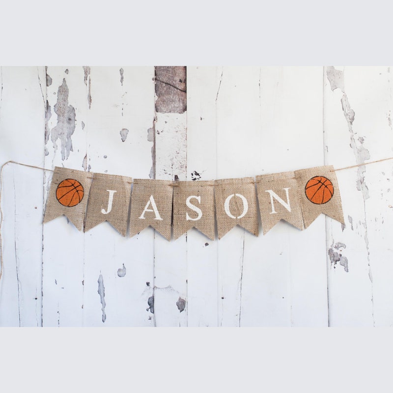 Basketball Garland - Etsy