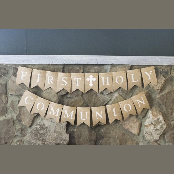 Communion Banner - Etsy