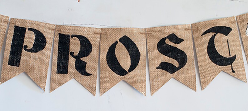 Cheers Banner Prost Beer Festival Sign Oktoberfest Banner | Etsy