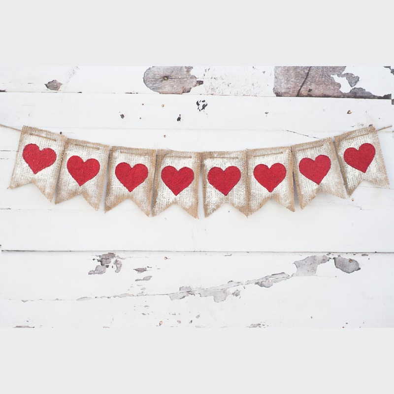 Valentine Banner - Etsy