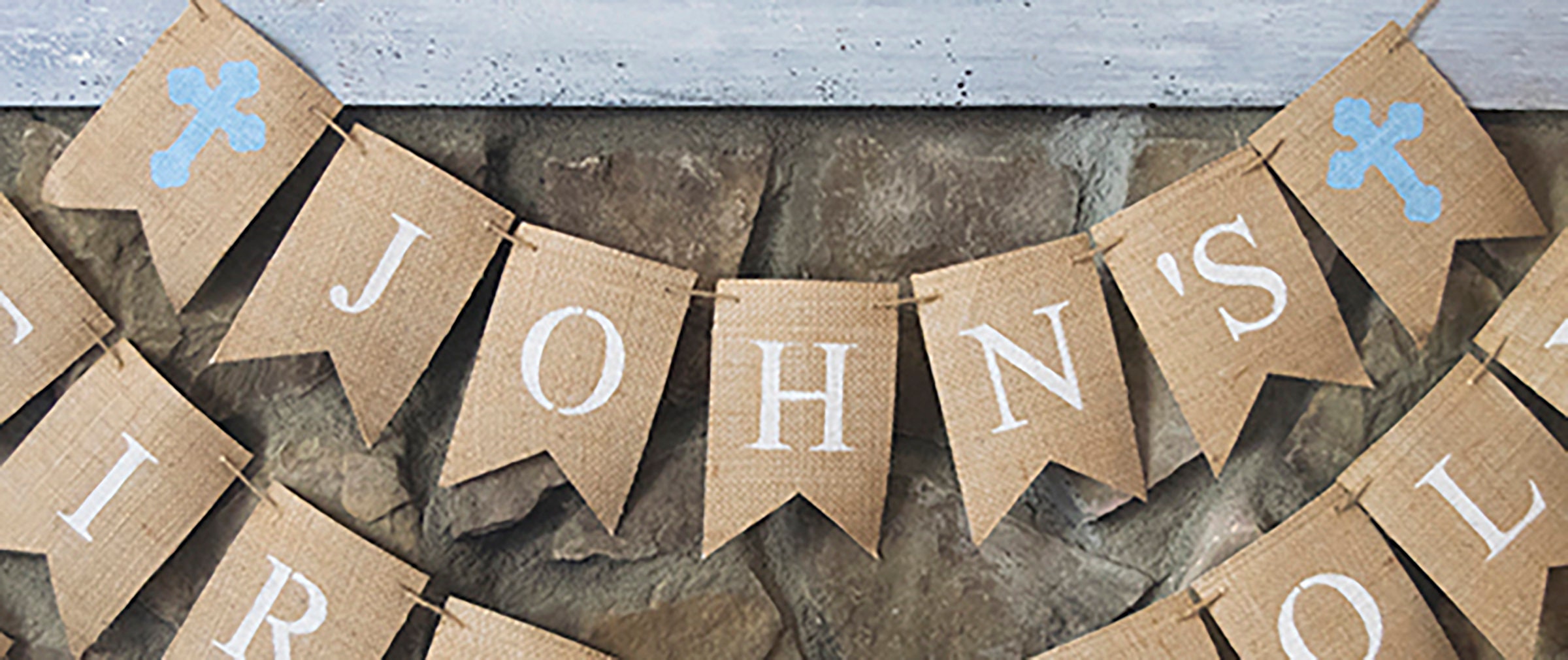 Boy's First Holy Communion Banner First Communion Decor | Etsy