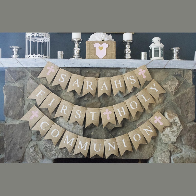 Communion Banner - Etsy