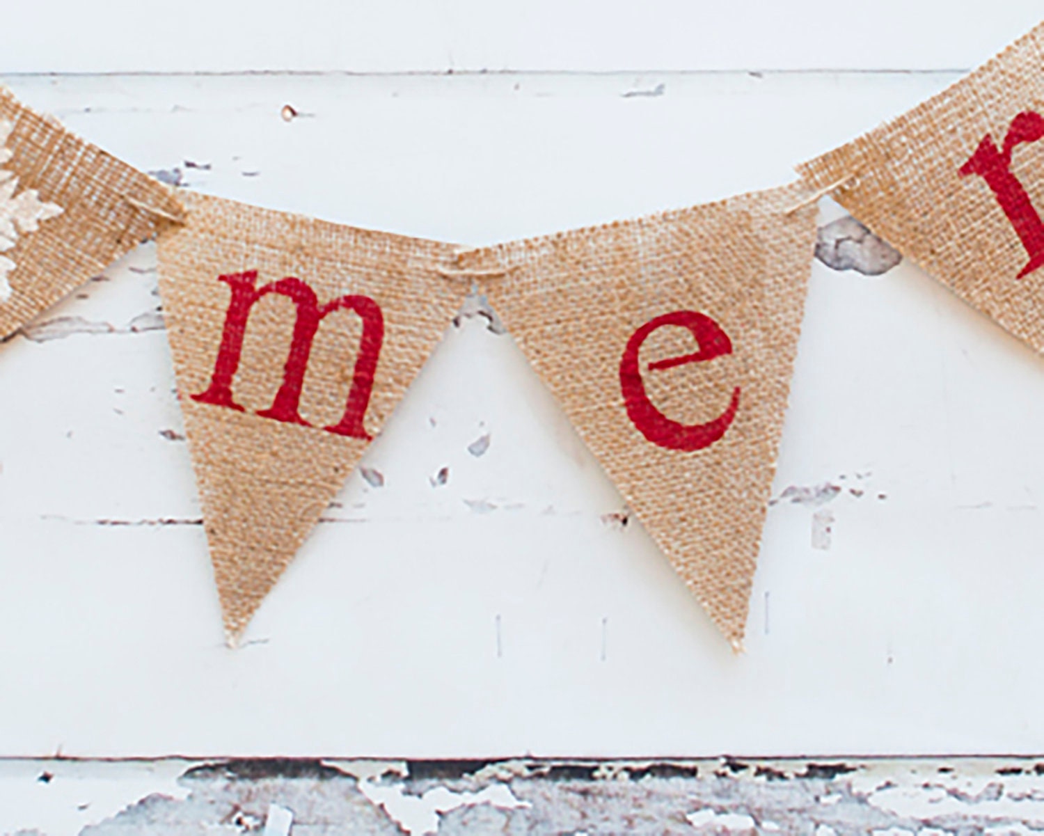 Christmas Banners Rustic Christmas Decoration Christmas | Etsy