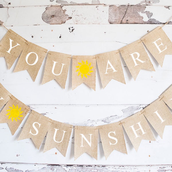Sunshine Banner - Etsy