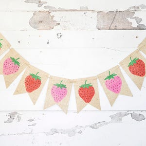 Strawberry Party Decoration Strawberry Decor Strawberry - Etsy