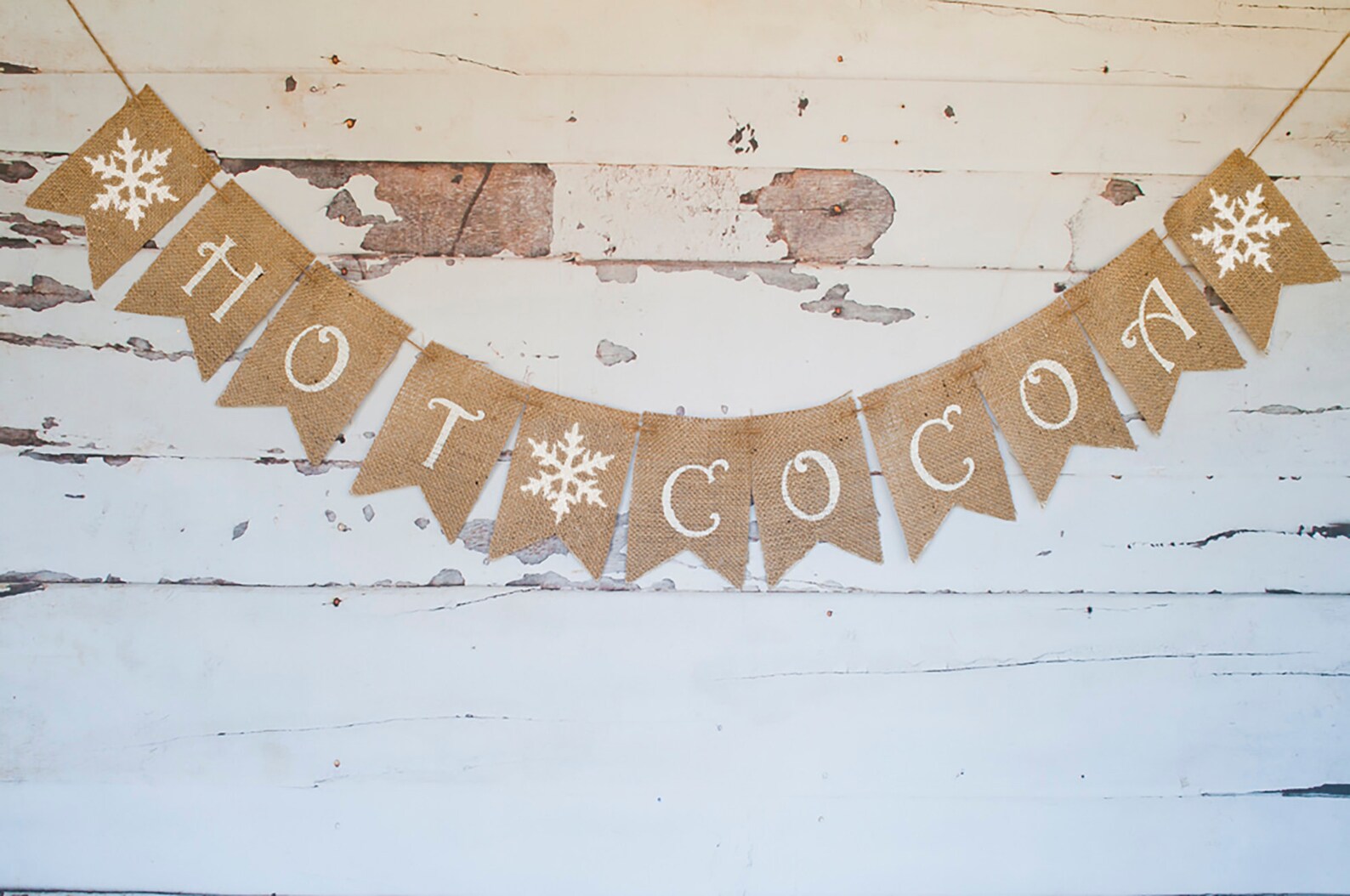 Hot Cocoa Banner Hot Chocolate Bar Sign Winter Drink Banner - Etsy