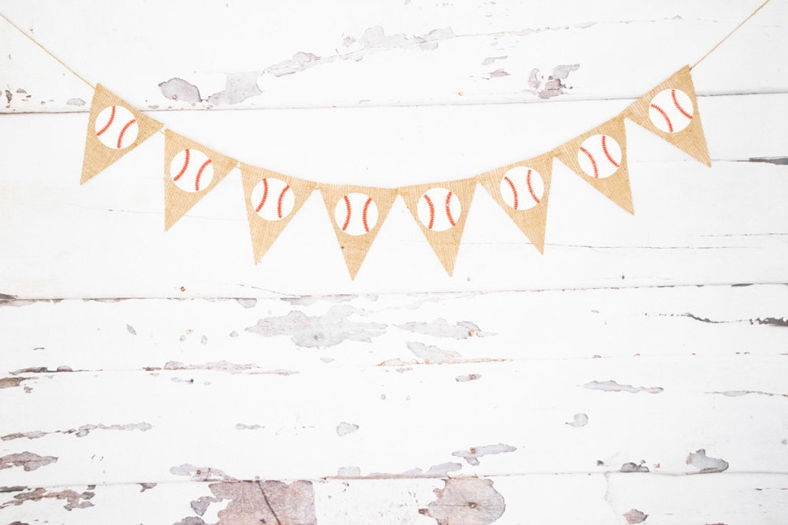 Baseball Banner Baseball Banner Baseball Decor Baseball - Etsy
