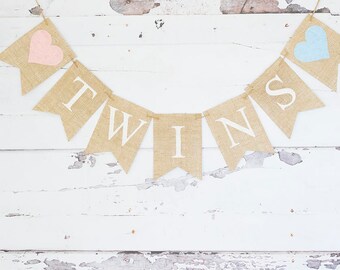 Twins Banner - Etsy