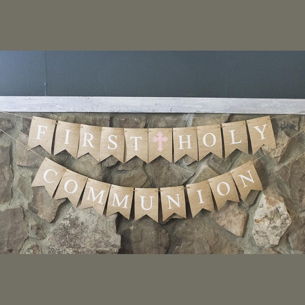 Communion Banner - Etsy