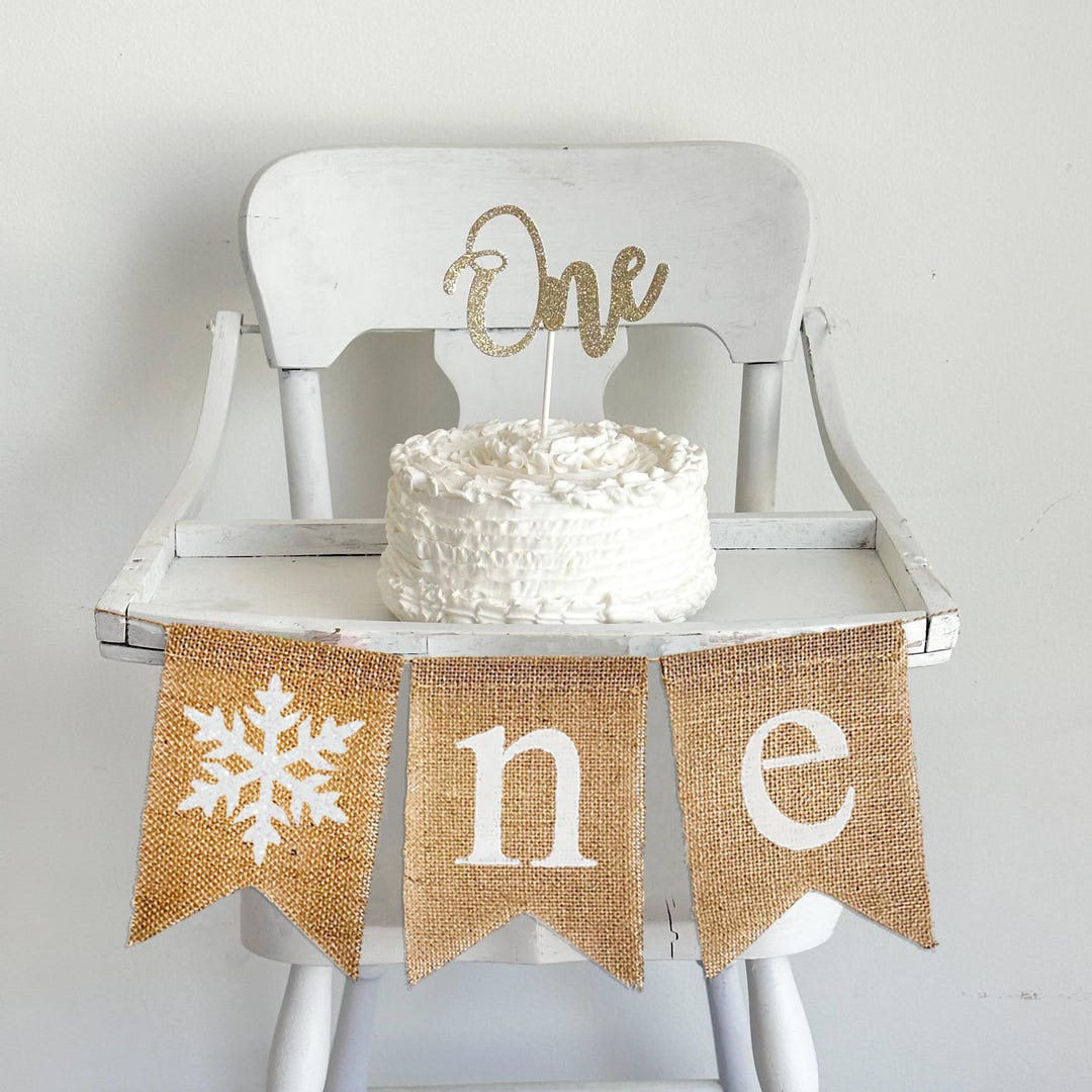Snowflake Party Decorations, Baby First Birthday, Winter Onederland ...