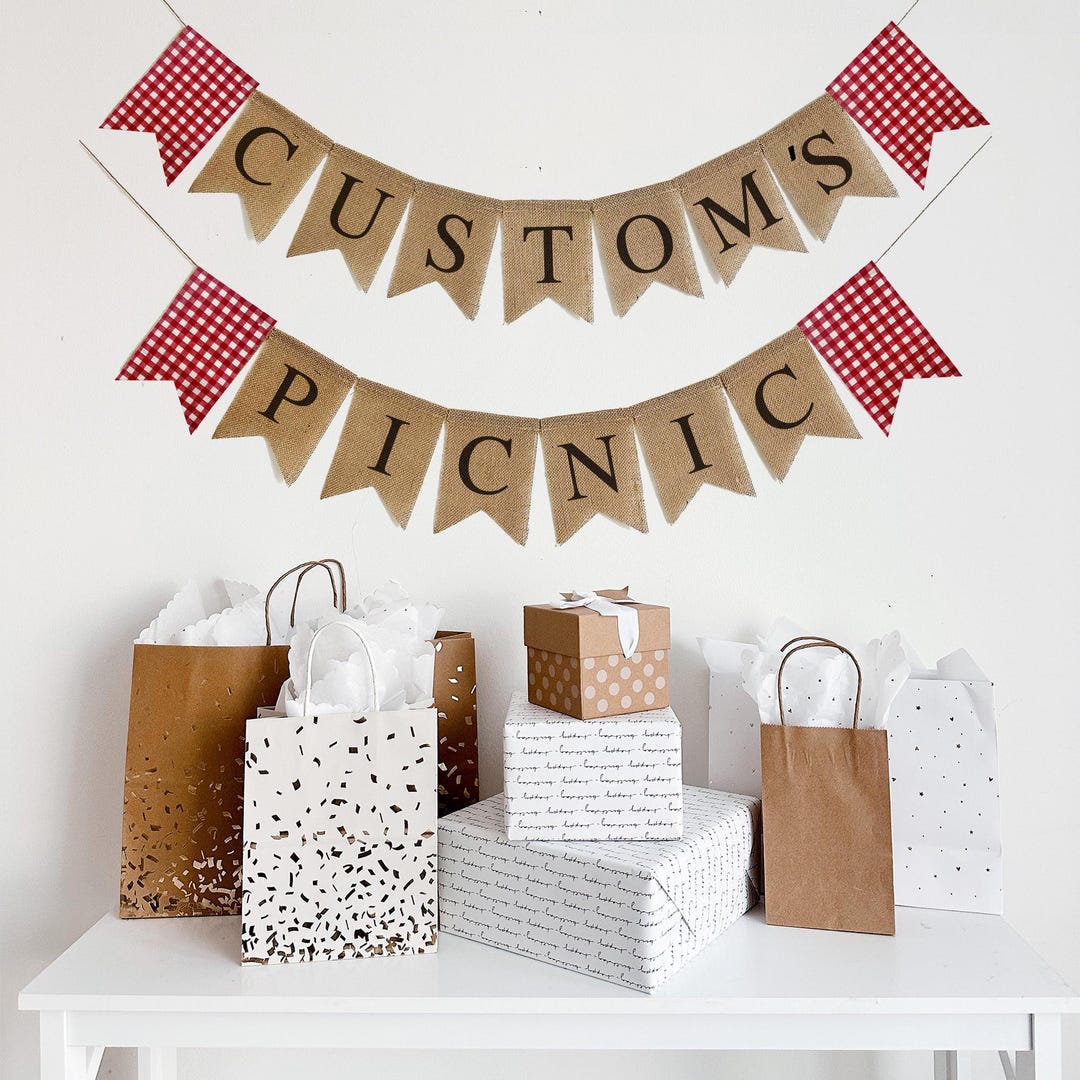 Backyard Party Ideas | Birthday Picnic Party | BBQ Banner | Summer ...