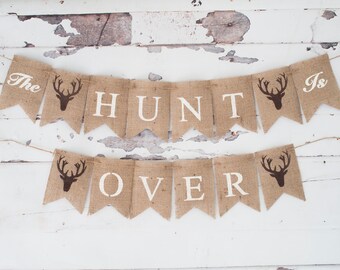 The Hunt is Over | Etsy