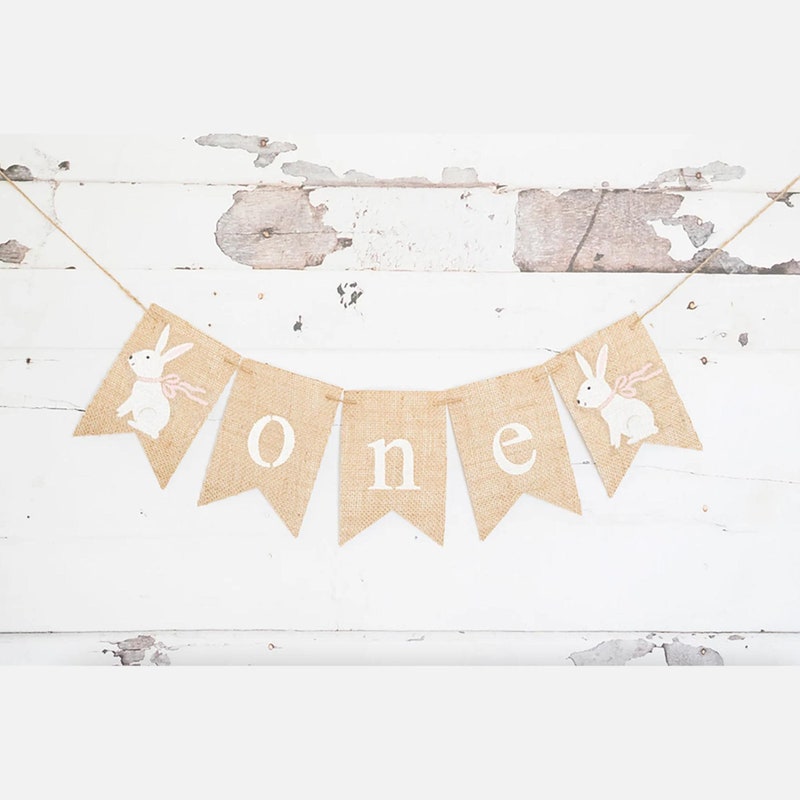Bunny Banner - Etsy