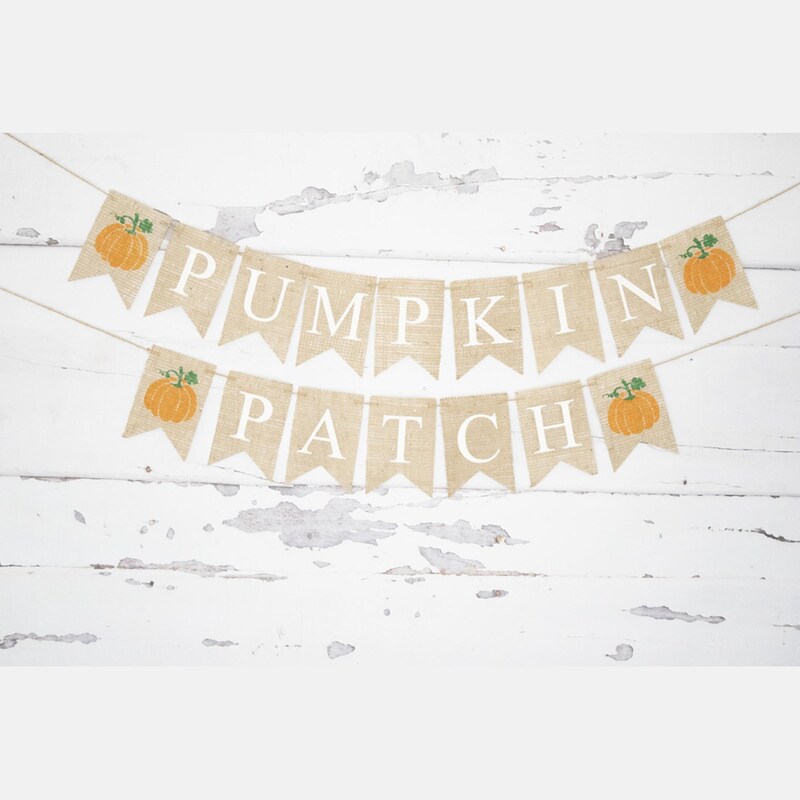 Pumpkin Patch Banners - Etsy