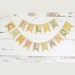 Feliz Cumpleaños Cardstock Banner Spanish Happy Birthday - Etsy