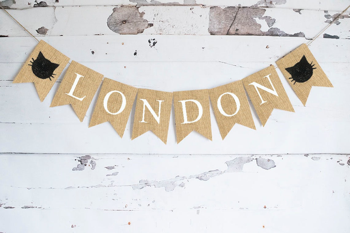 Custom Cat Banner Kitten or Pet Birthday Party Decor Cat - Etsy