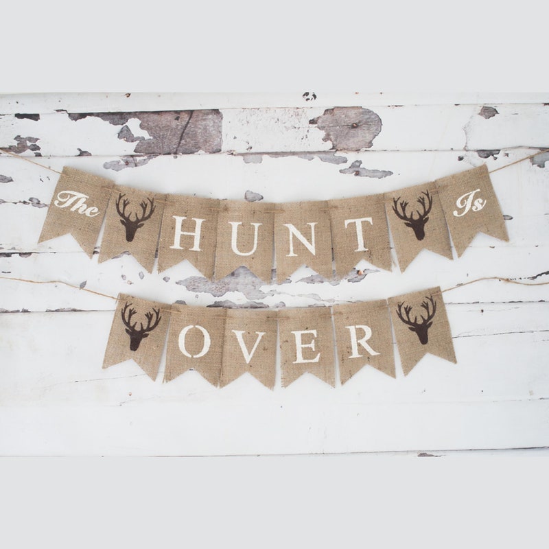 Hunt is Over - Etsy