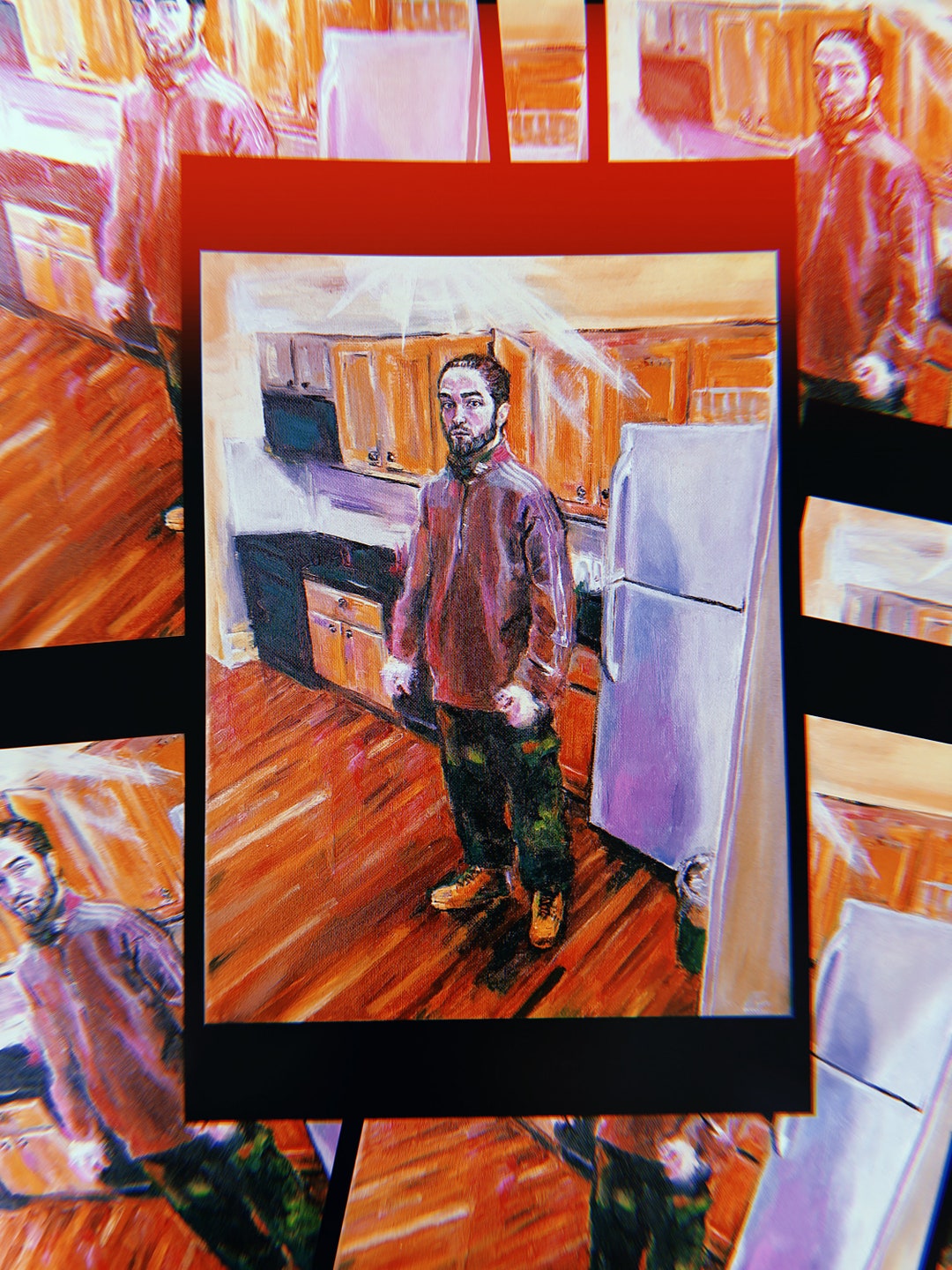 Tracksuit Rob - 11” X 17” Gloss Print - Etsy
