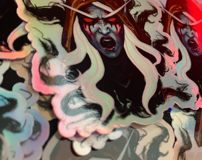 SYLVANAS Holographic Sticker 3 X 3 - Etsy