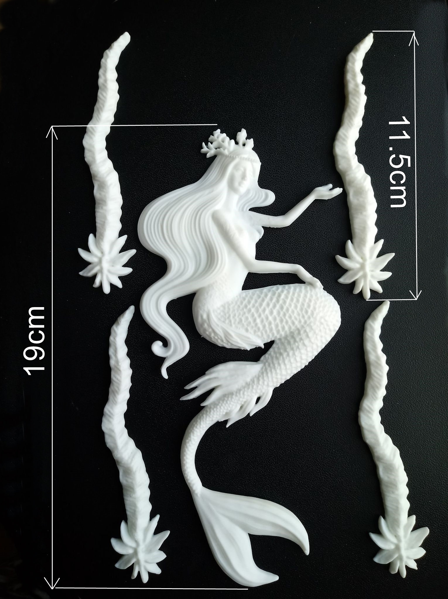 Moldings & Trim Home Improvement onlay mouldings Mermaids Pair Onlays ...