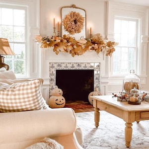 Fall Corn Shuck Wreath - Thanksgiving Corn Shuck Wreath - Farmhouse ...