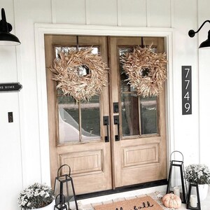 Corn Shuck Wreath - Fall Corn Shuck Wreath - Farmhouse Wreath - Fall ...