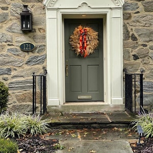 Corn Shuck Wreath - Fall Corn Shuck Wreath - Farmhouse Wreath - Fall ...