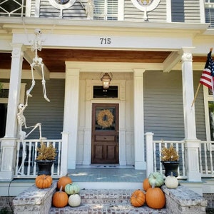 Fall Corn Shuck Wreath - Thanksgiving Corn Shuck Wreath - Farmhouse ...