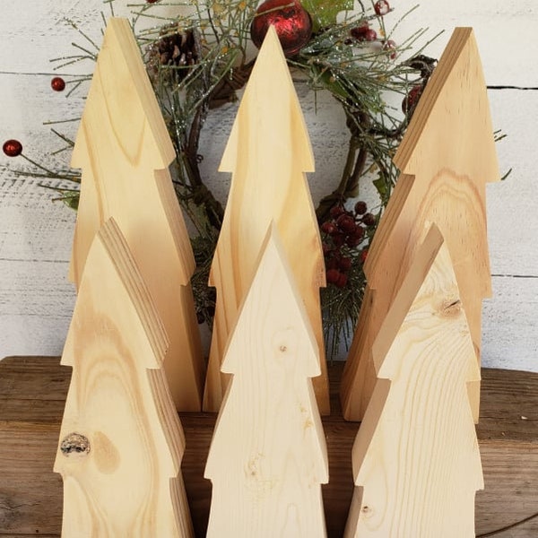 Unfinished Wood Tree - Etsy