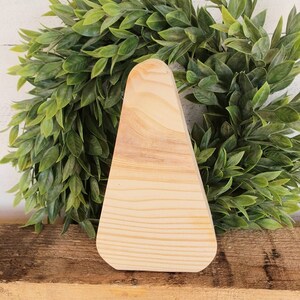 Tiered Tray Unfinished Wood Candy Corn Triangle Cutout Shape,wooden ...