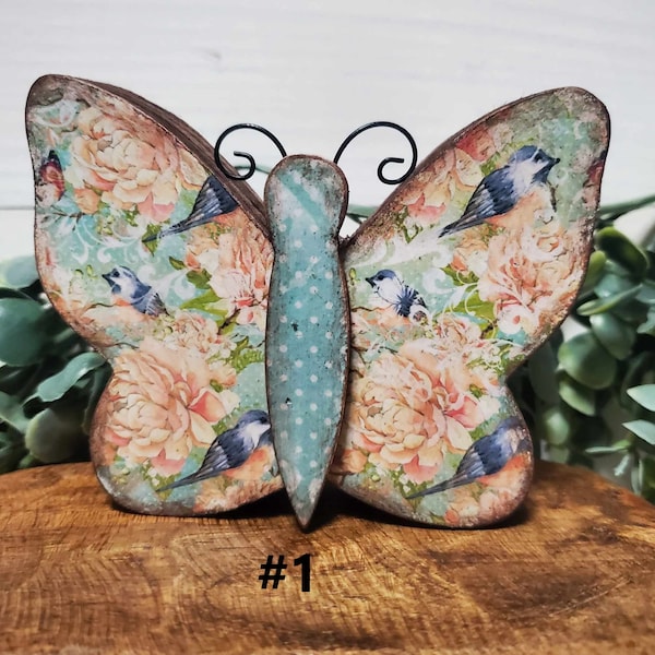 Butterfly Decoupage - Etsy