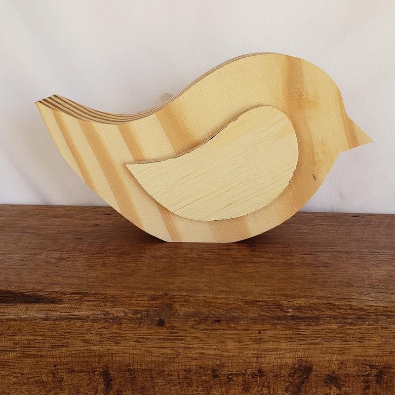 Wood Bird Cutouts - Etsy