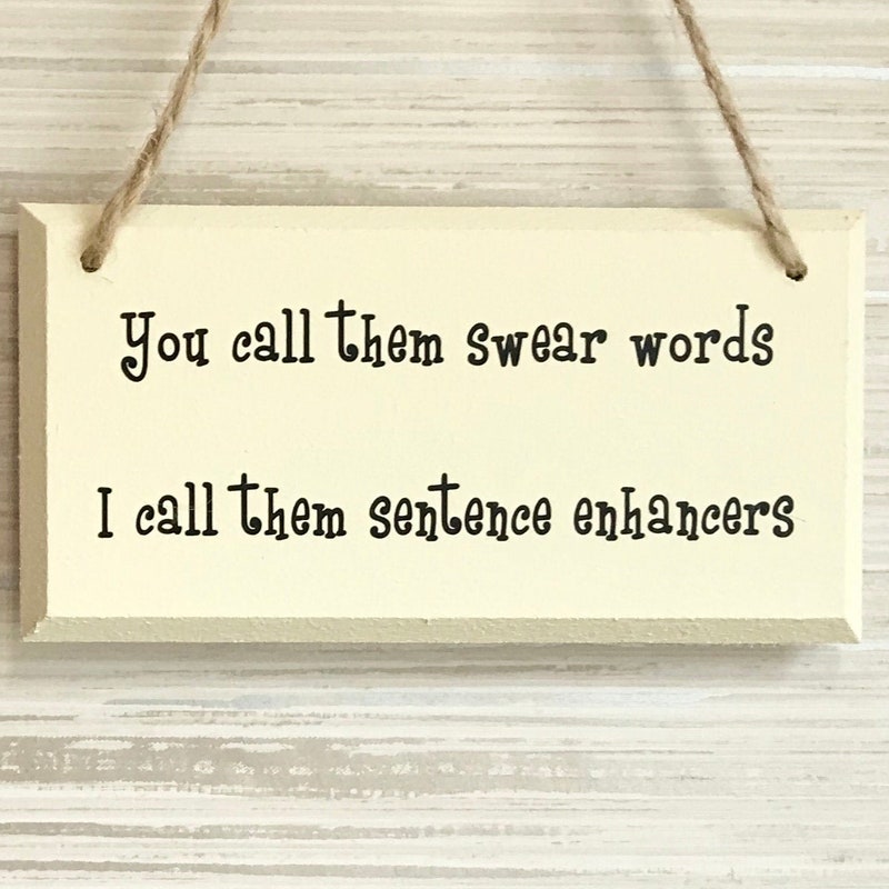 Swear Words - Etsy