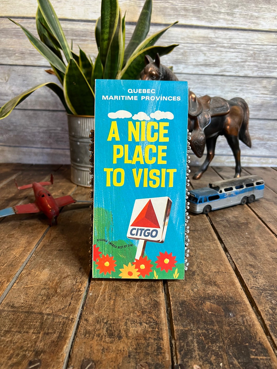 Vintage 1968 Citgo Service Station Road Map - Quebec Maritime Provinces ...