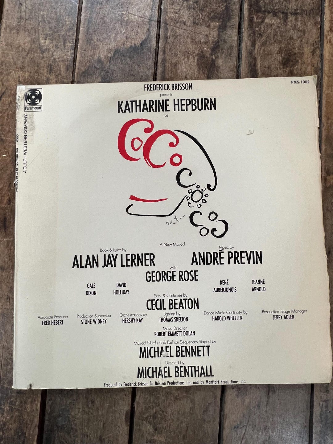 Katharine Hepburn as Coco - 1972 Broadway Cast LP Record - Etsy